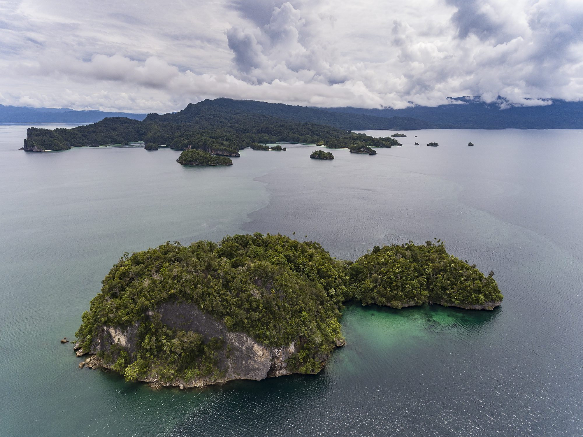 Bird's Head Seascape A Bird's Eye View of Triton Bay and Triton Bay ...