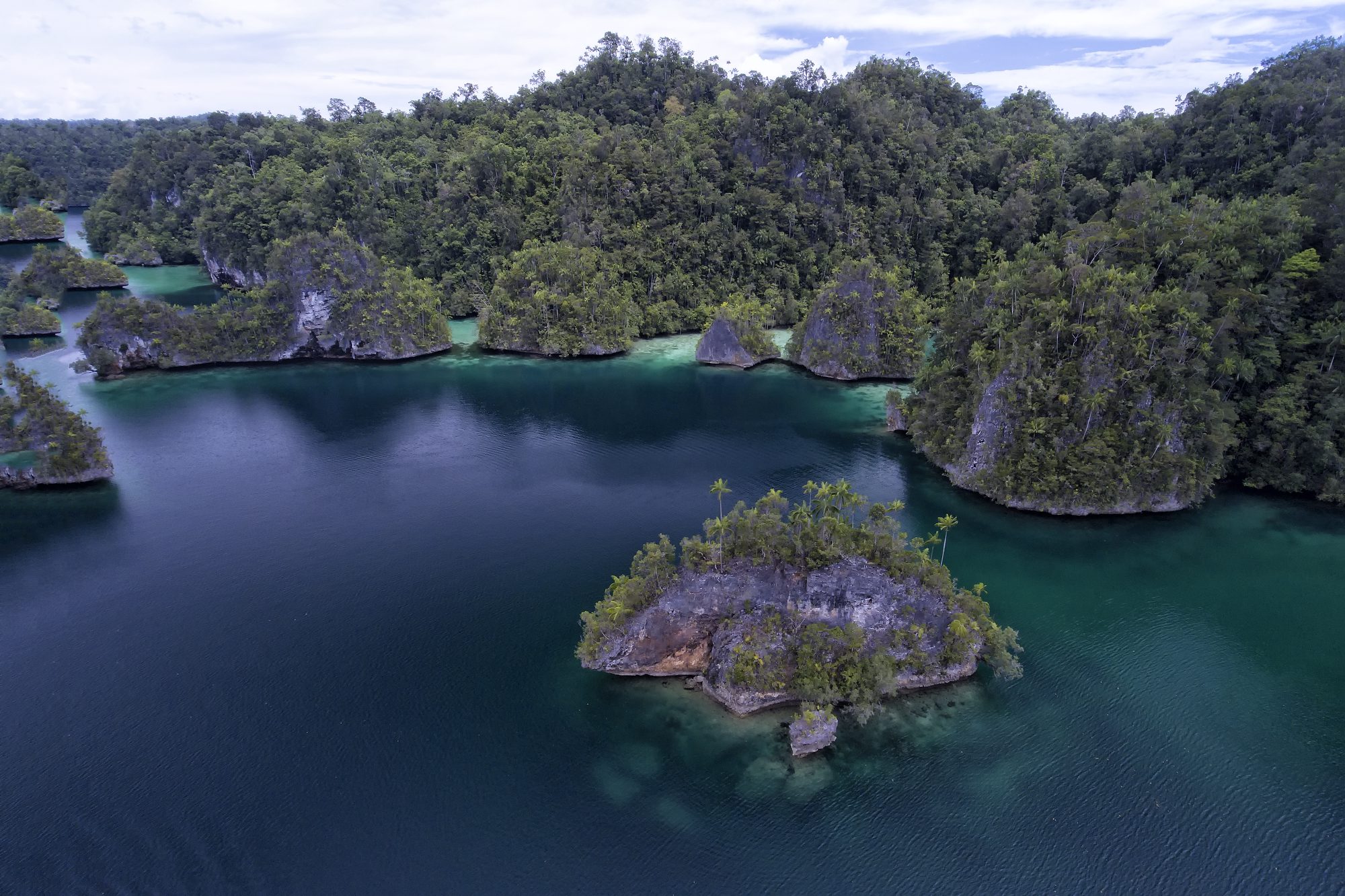 Bird's Head Seascape A Bird's Eye View of Triton Bay and Triton Bay ...