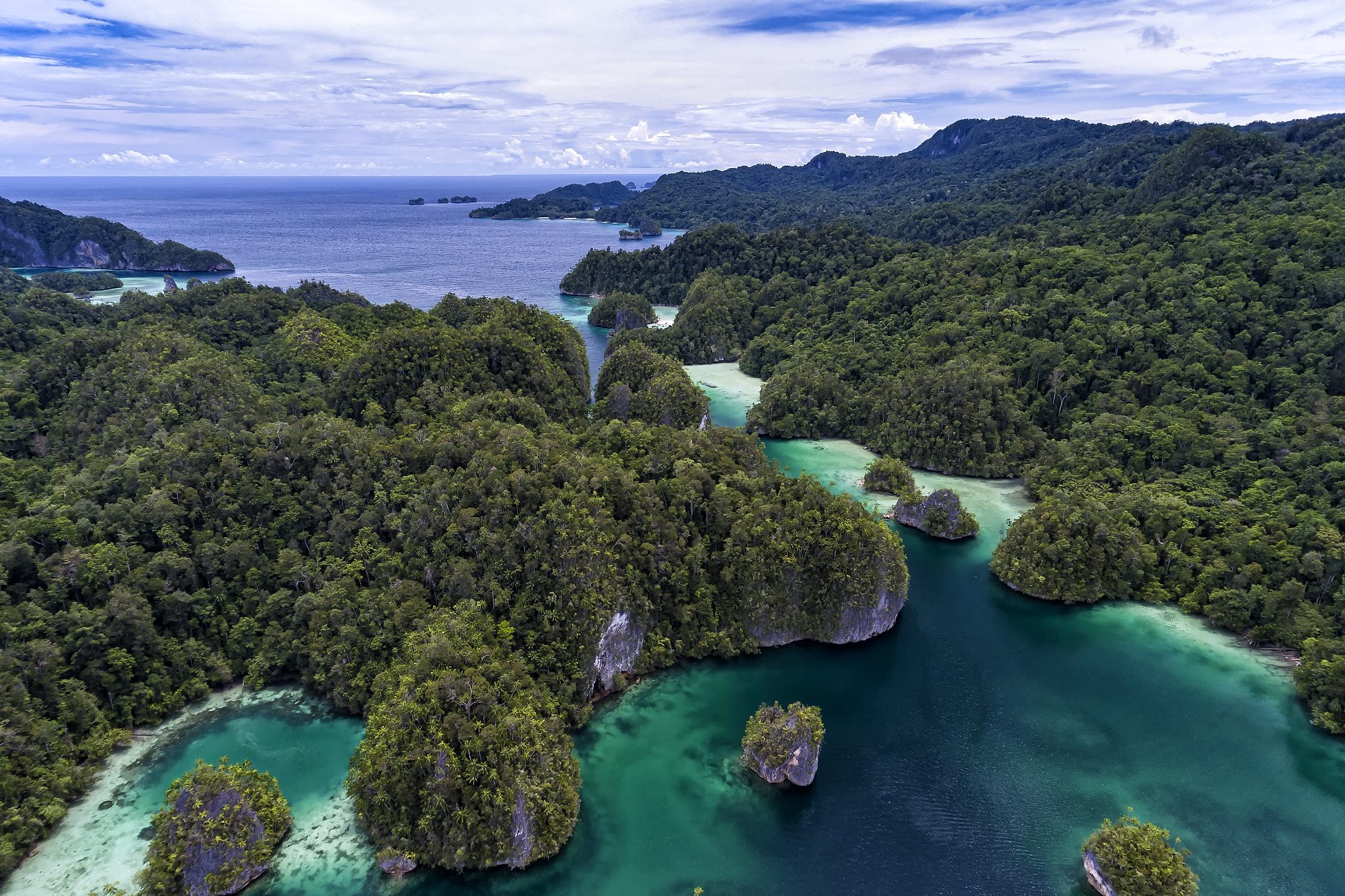 Bird's Head Seascape A Bird's Eye View of Triton Bay and Triton Bay ...